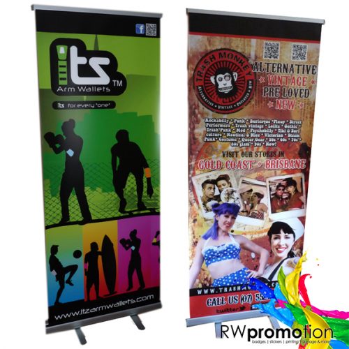 Premium Pull Up Banners | Aluminium Mechanism & Padded Carry Bag