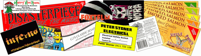 Express Indoor Stickers | Custom Designs | Large Runs | All Sizes